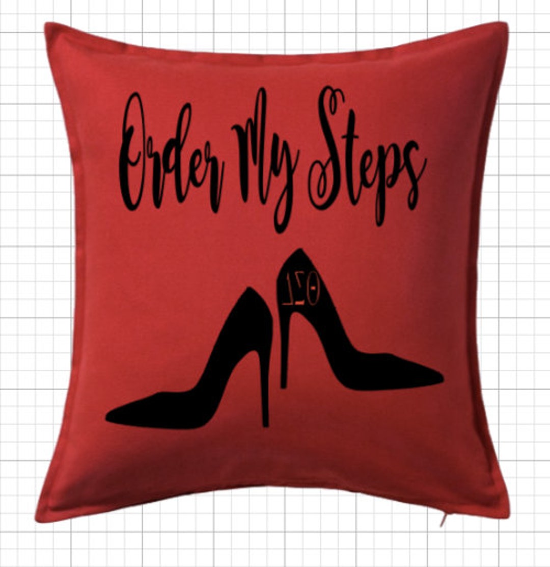 Order My Steps Pillow - Etsy
