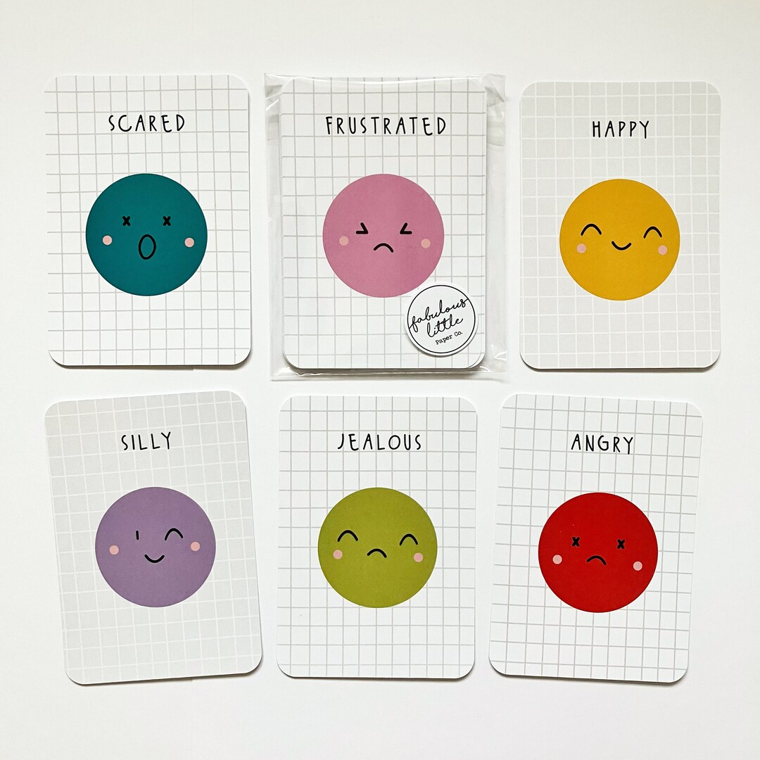 16 Feelings Emotions Flashcards | Educational Learning Resources for ...