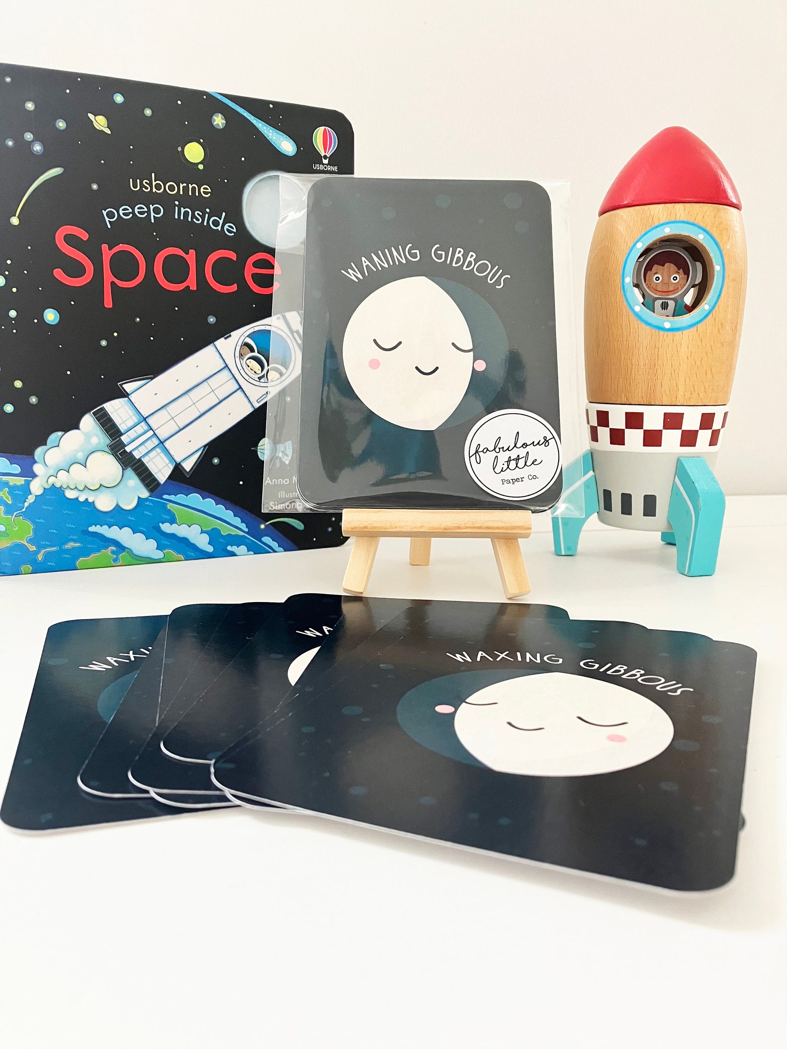 Moon Phases Flashcards Planets Flashcards Space Flashcards Educational ...