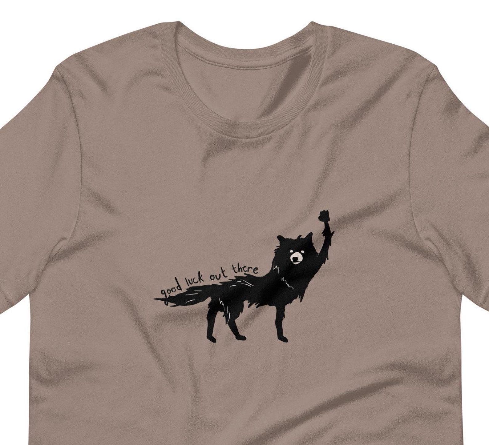 Good Luck Out There Wolf Fist of Solidarity From Fantastic Mr Fox - Etsy