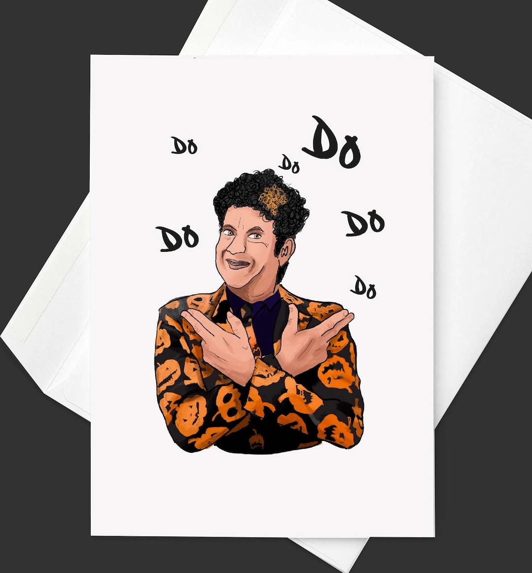 David S Pumpkin Any Questions? Card | Inspired by SNL Halloween Sketch ...