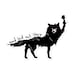 Good Luck Out There Fantastic Mr Fox Wolf Fist of Solidarity Sticker - Etsy
