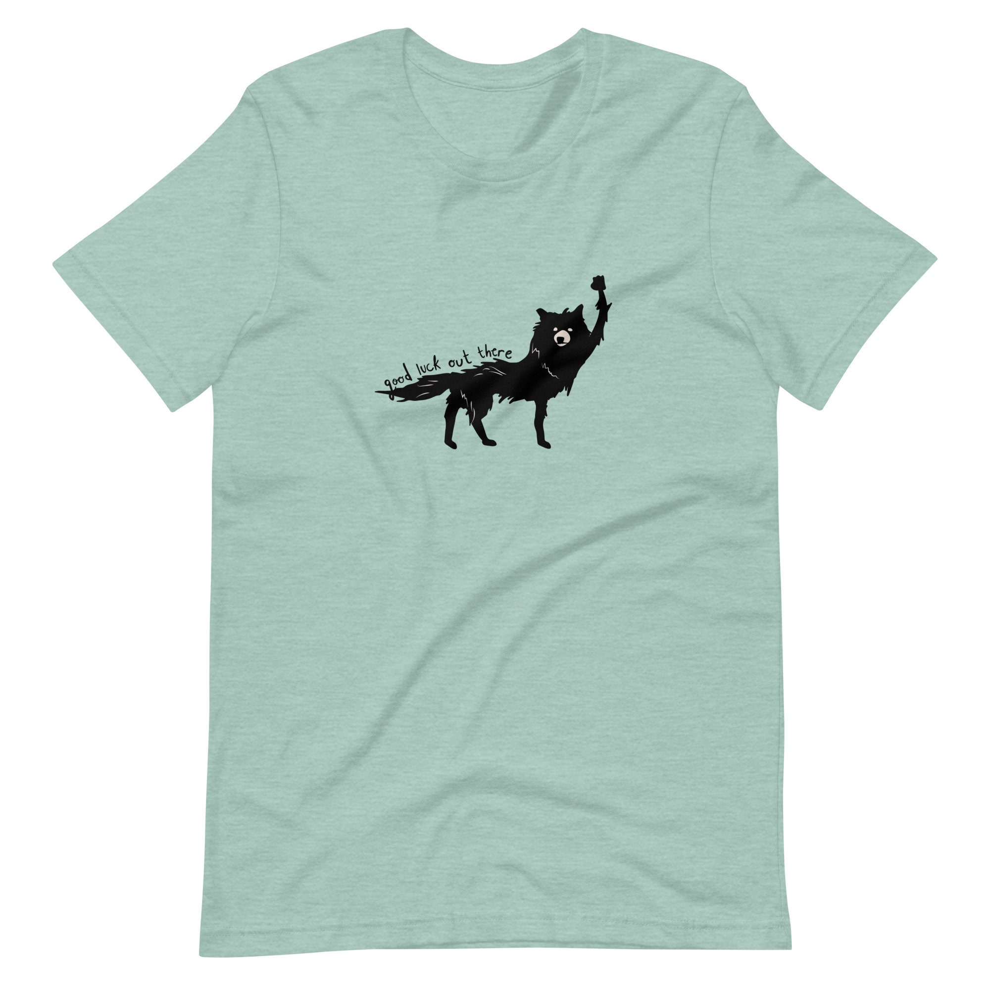 Good Luck Out There Wolf Fist of Solidarity From Fantastic Mr Fox - Etsy