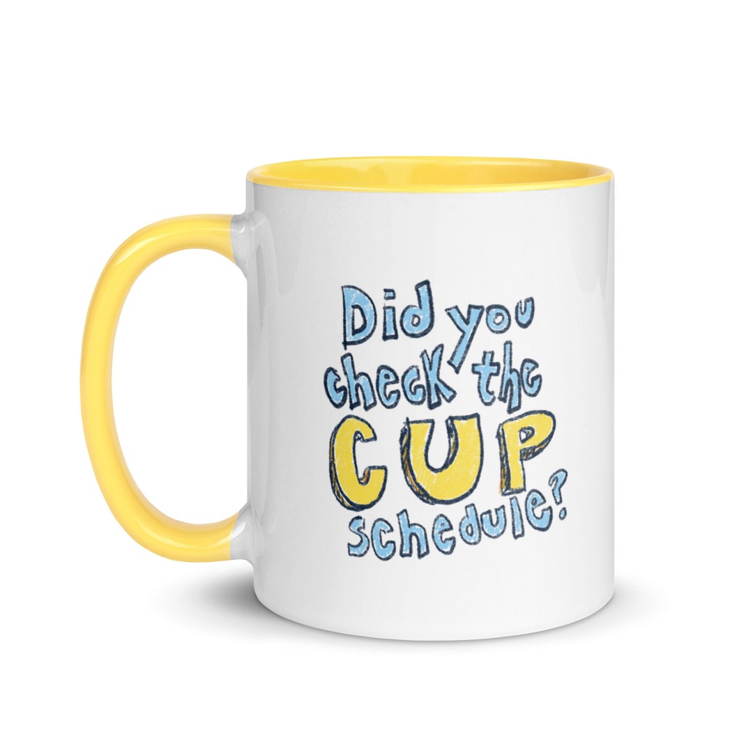 Did You Check the Cup Schedule, Flight of the Conchords Cup Roster Mug ...
