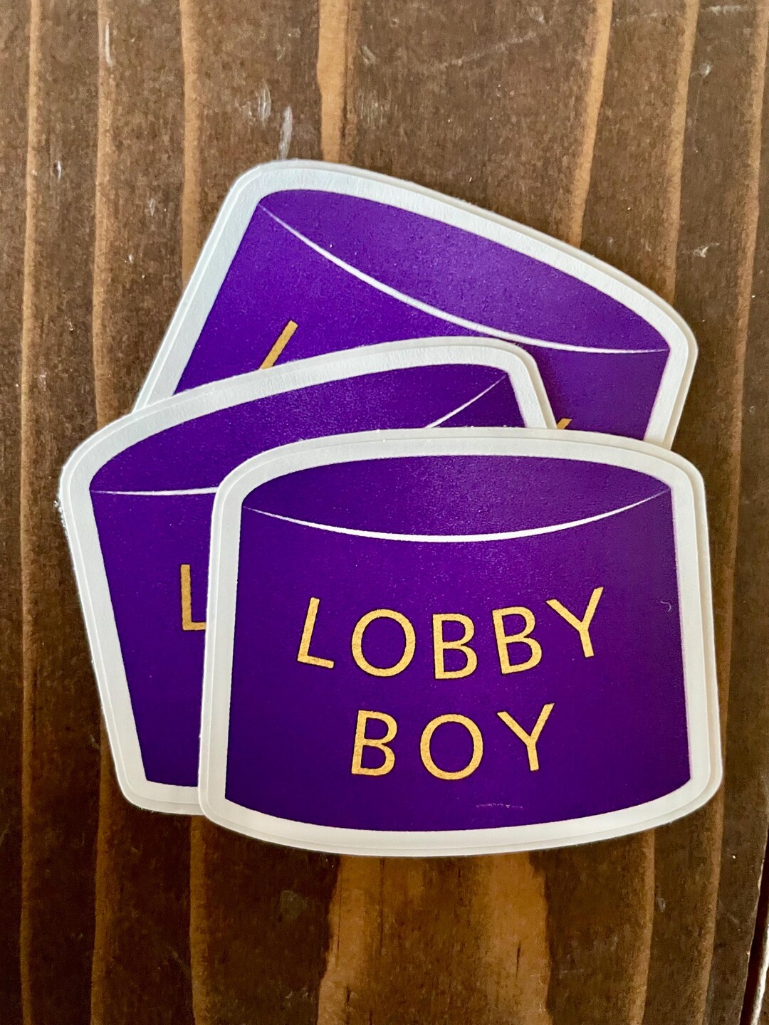 Lobby Boy Hat Sticker Decal Inspired by Wes Anderson Grand Budapest ...