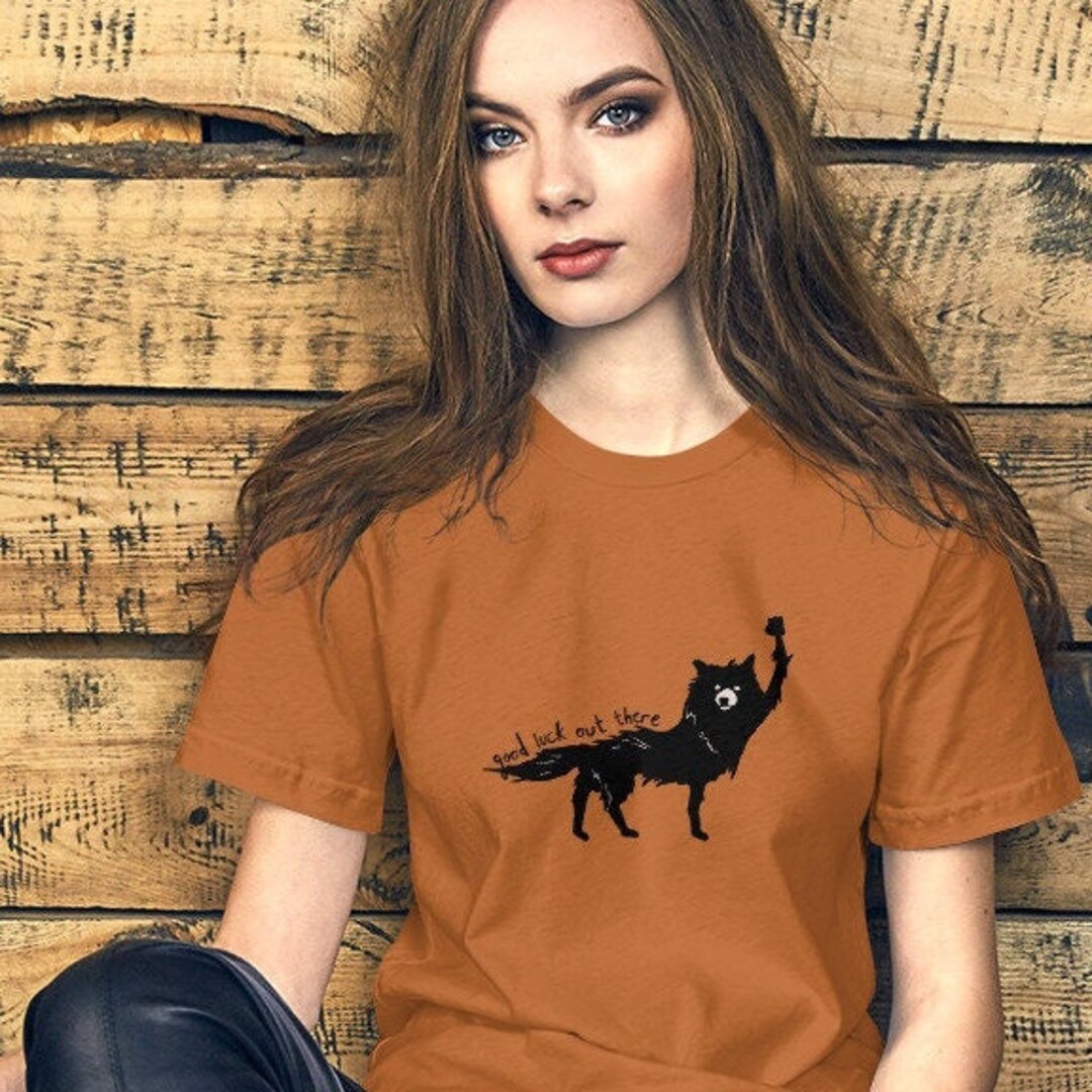 Good Luck Out There Wolf Fist of Solidarity From Fantastic Mr Fox - Etsy