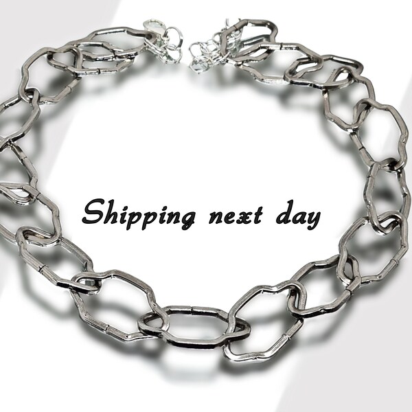 Big Link Choker - Etsy