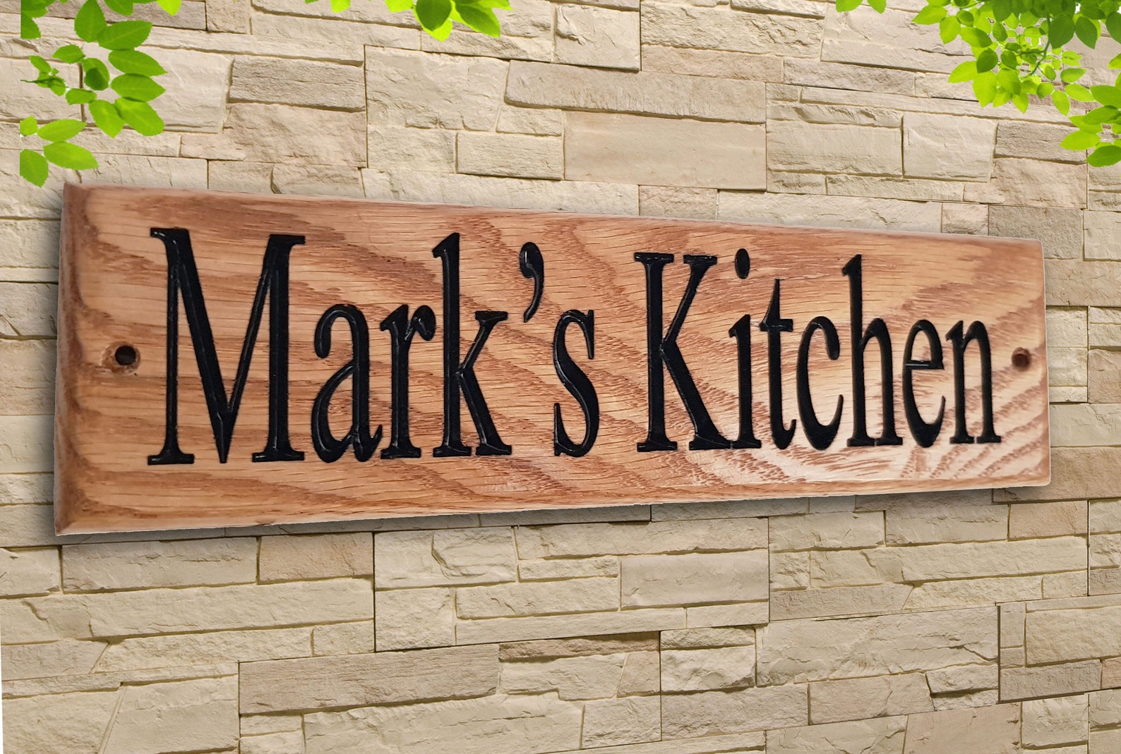 Personalised Oak House Signcarved Custom Engraved Outdoor - Etsy UK