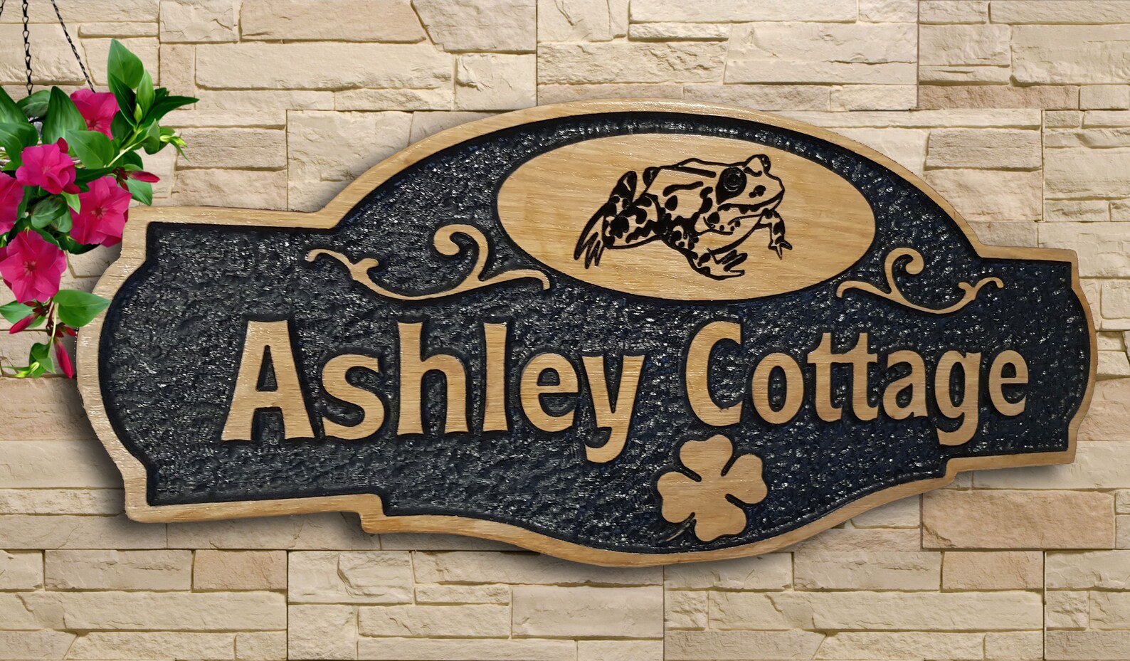 Personalized Oak Carved Wooden House Name Sign Home Address - Etsy UK