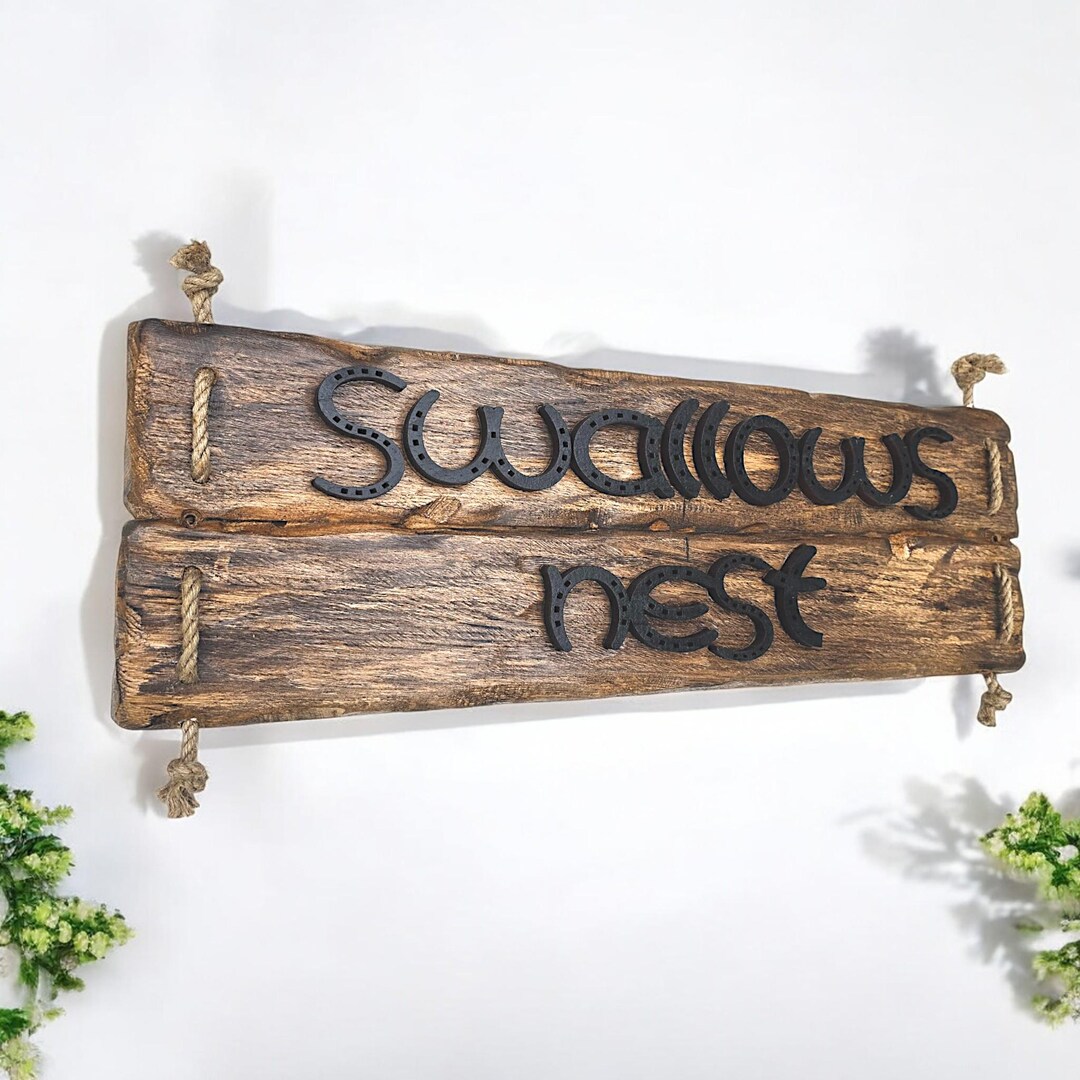 Personalised Oak Door Sign ,outdoor House Plaque,rustic Barn Sign,farm ...