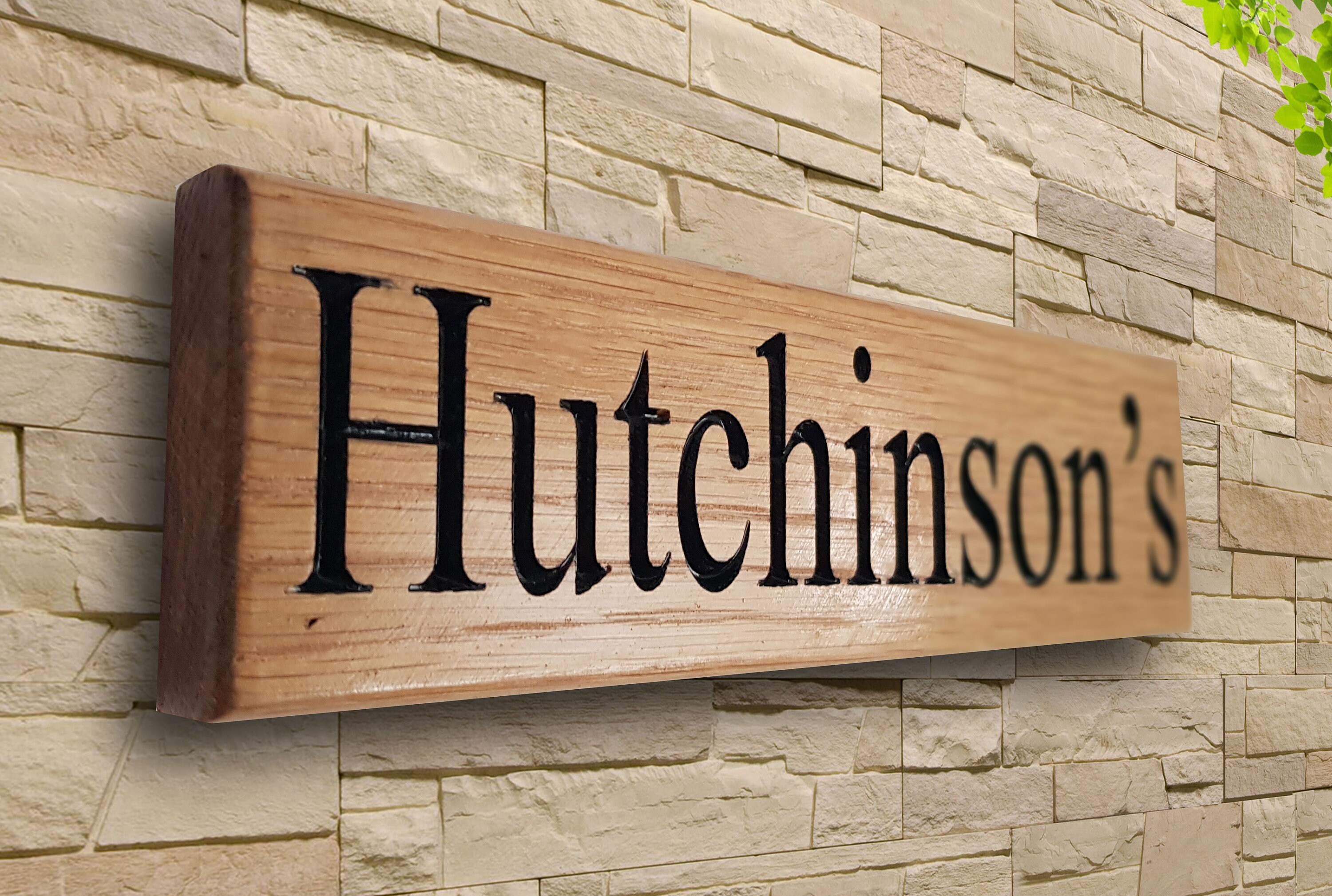 Personalised Oak House Signcarved Custom Engraved Outdoor - Etsy UK