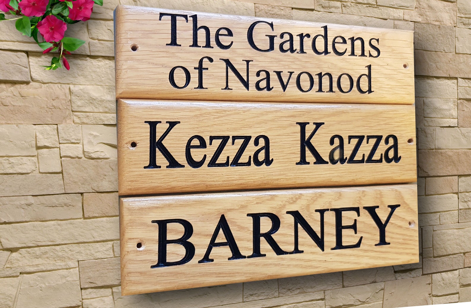 Personalised Oak House Signcarved Custom Engraved Outdoor - Etsy UK