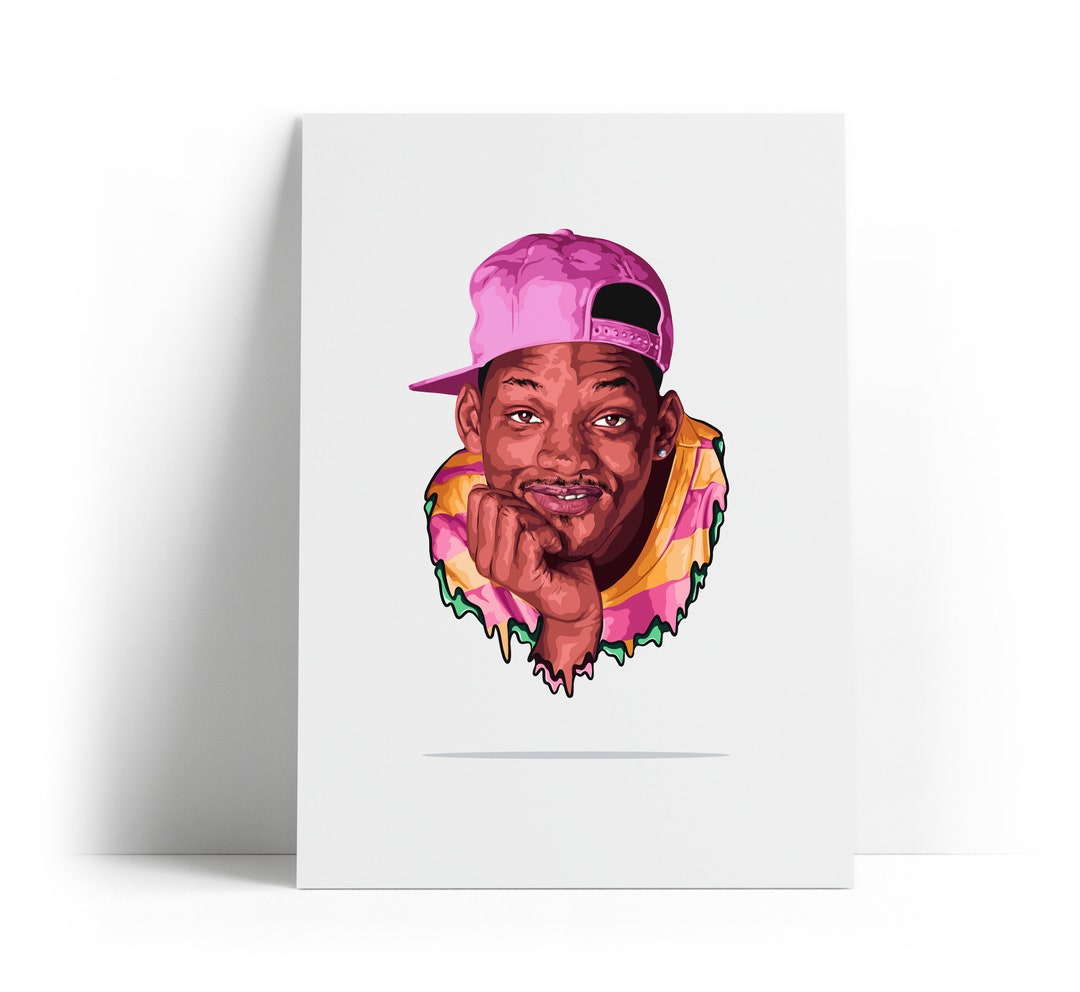 Fresh Prince Illustrated Print - Etsy