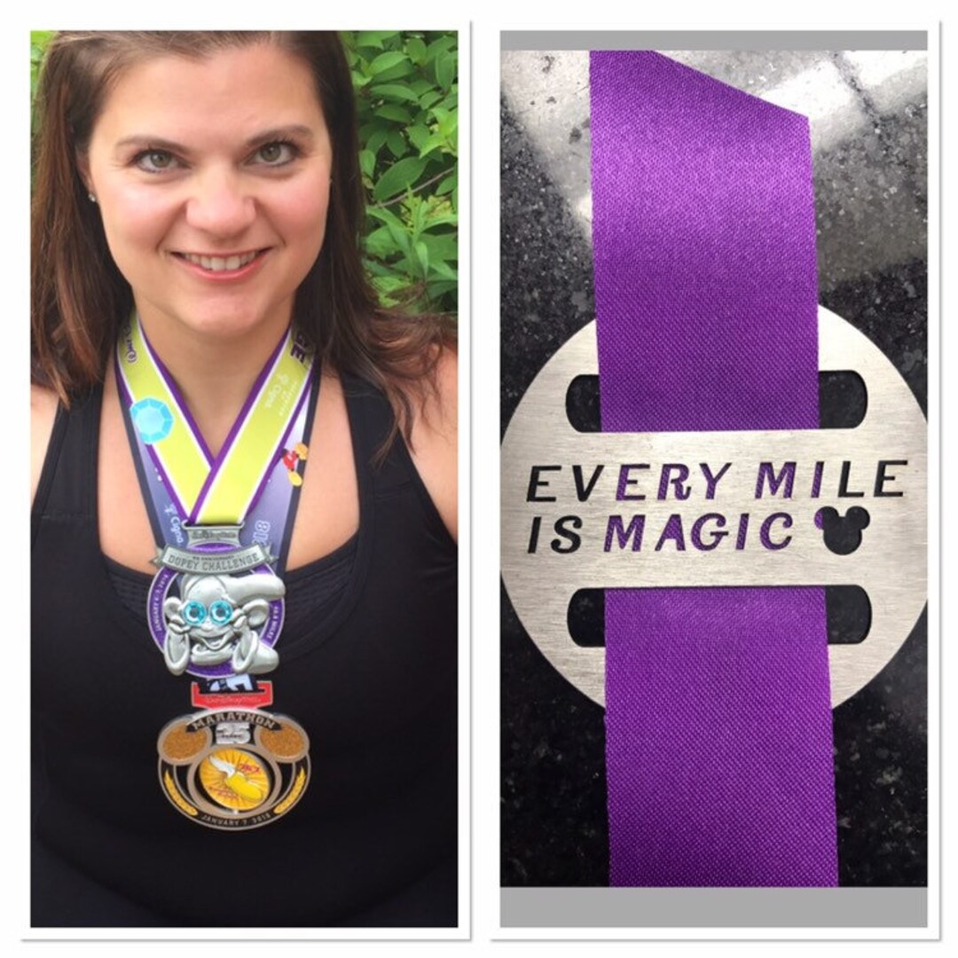 Wear 1 or 2 Medals at Once Without Damage to the Princess Half Marathon ...