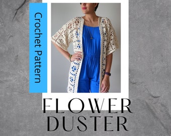 Crochet Duster - Etsy
