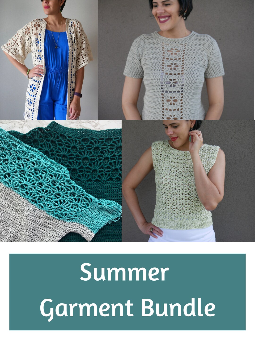 Summer Crochet Bundle // Pdf Patterns // Digital Download - Etsy