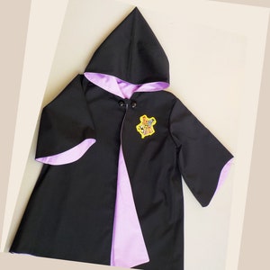 Baby Wizard Robe Fully Lined, Toddler Wizard or Scholar Robe - Etsy
