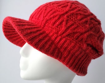 Knit Caps With Visor - Etsy