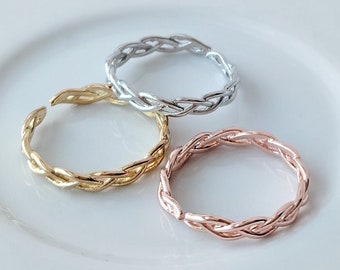 Braided Ring - Etsy