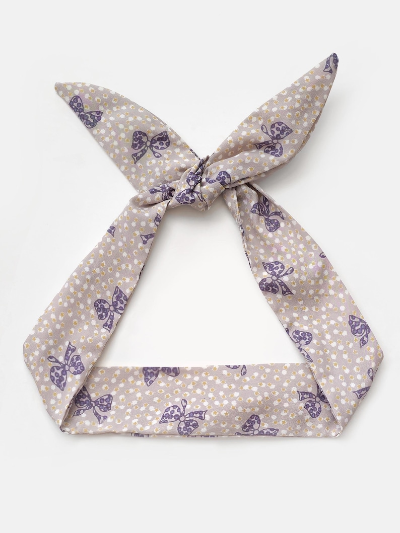 PIXIE Wired Headband, Bow - Etsy
