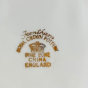 Trentham Royal Crown Pottery Fine Bone China Square Serving Plate ...