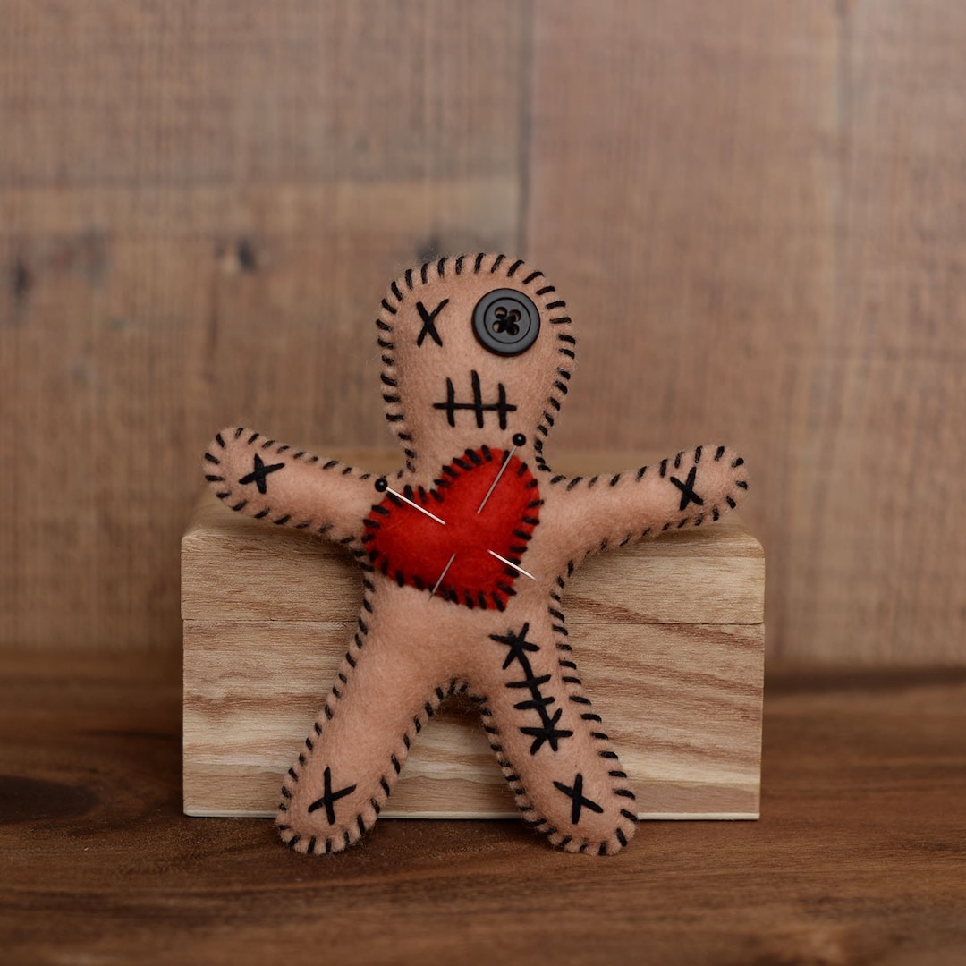Voodoo Doll/voodoo Patch Doll/tan - Etsy