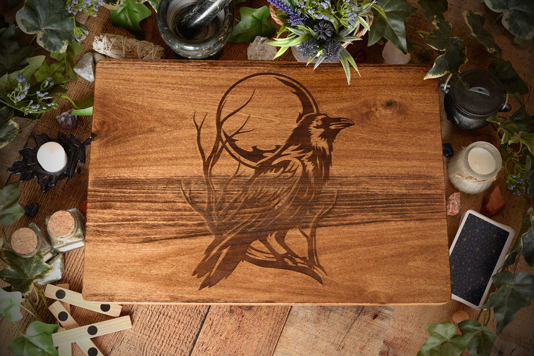 Altar / Raven / Meditation / Altar Table / Tabletop Altar / Witch Decor ...