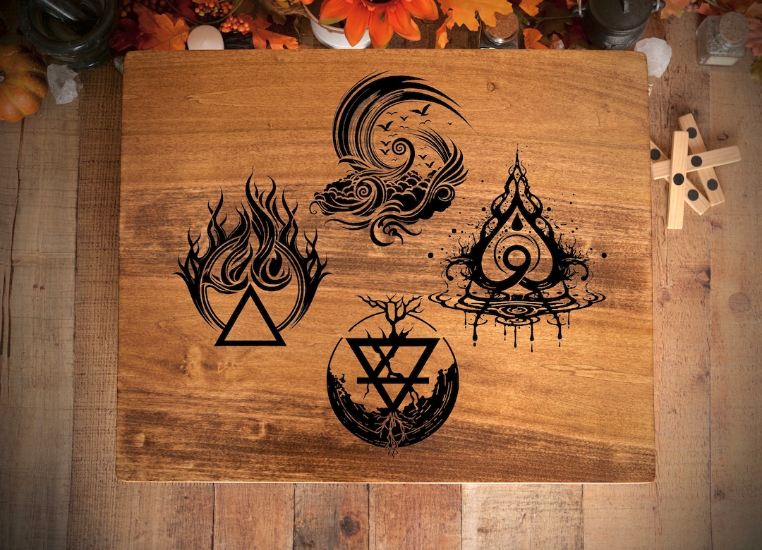 Altar / Alchemy Elements / Meditation / Altar Table / Tabletop Altar ...