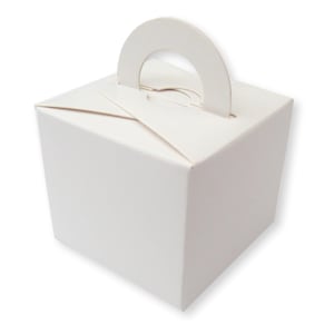 Pack of 20 White Balloon Weight Boxes. Gift Boxes, Party Favours ...