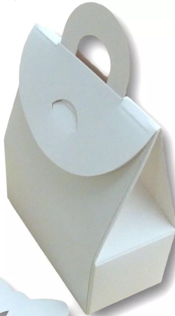 Pack of 20 Medium Kraft Brown / White / Black Box Bag Gift - Etsy UK