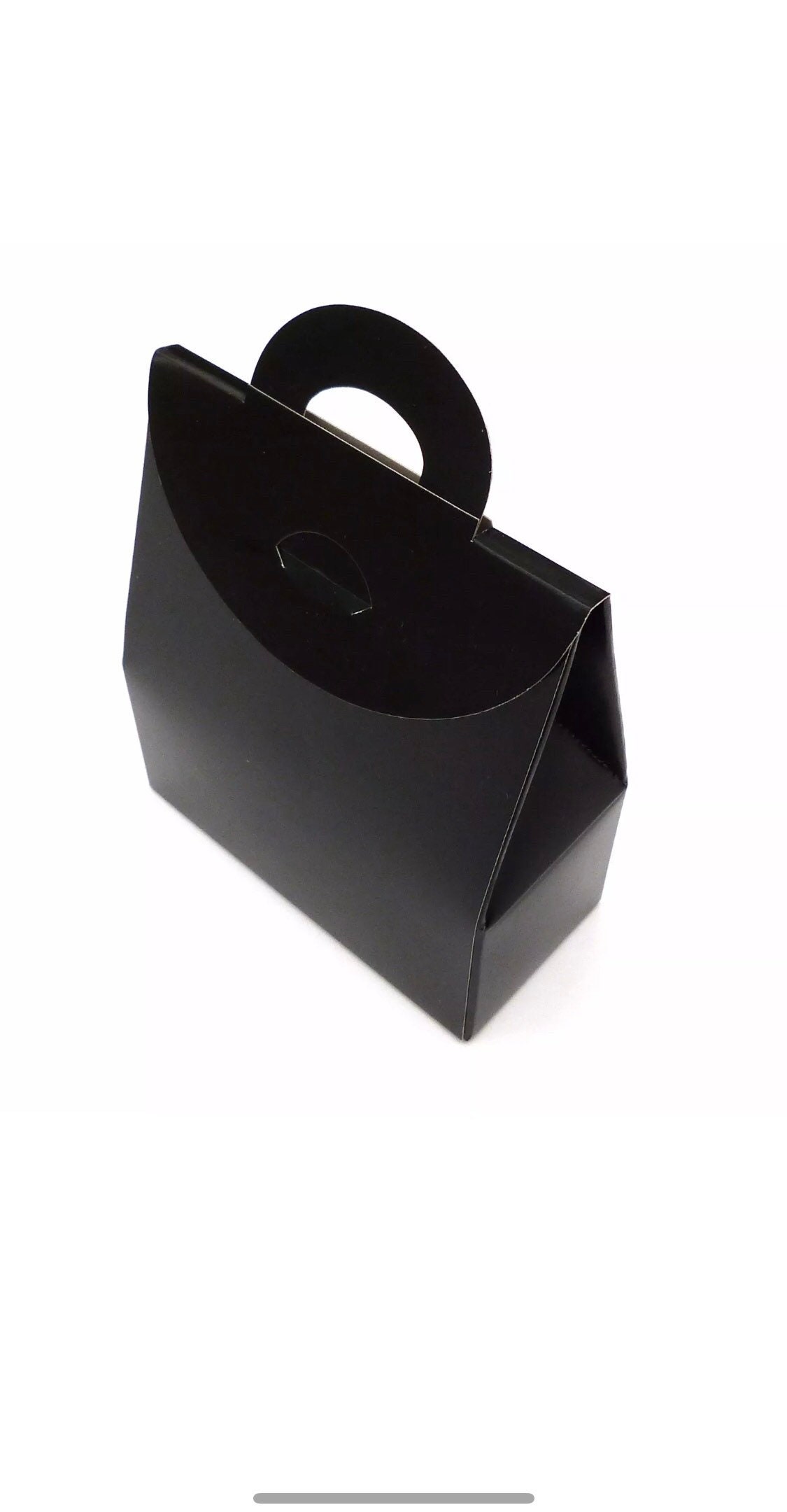 Pack of 20 Medium Kraft Brown / White / Black Box Bag Gift Boxes ...