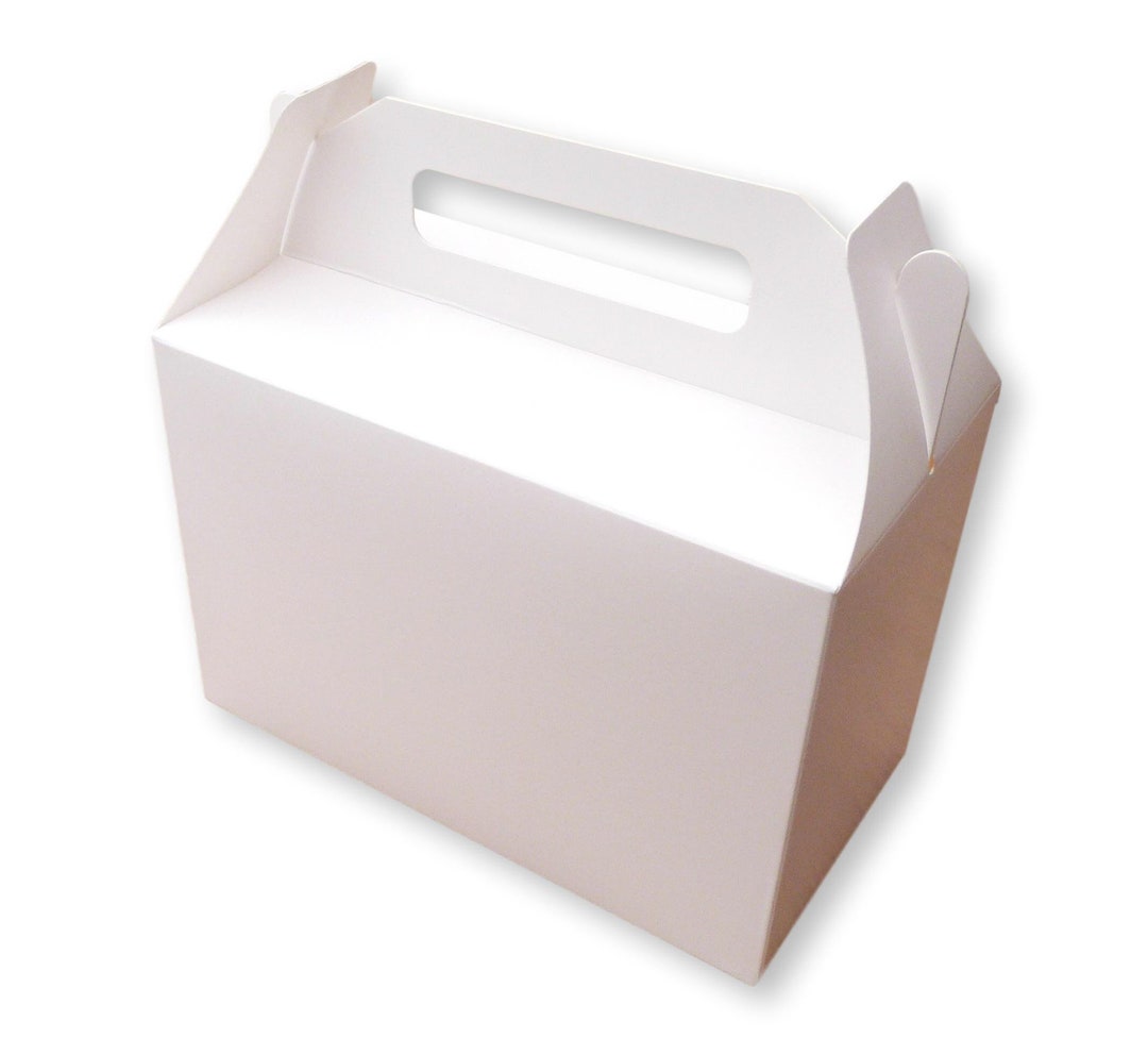Pack of 15 White Party Gift Boxes, Loot Boxes, Cakes, Gifts, Hamper ...