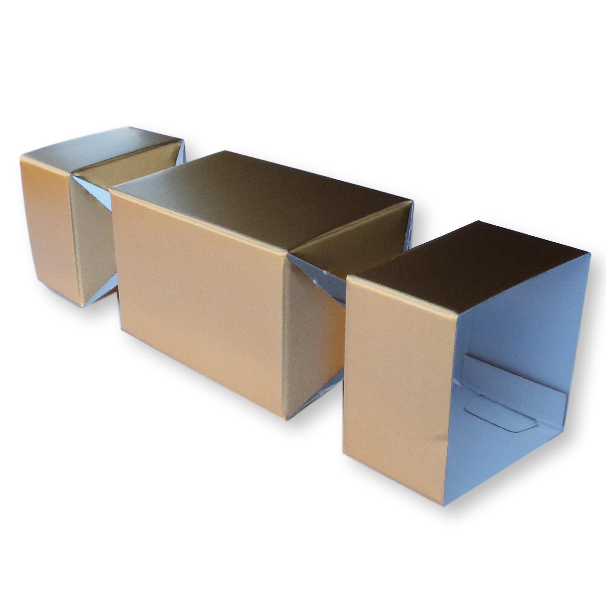Pack of 50 Small Gold Cracker Gift Boxes, Christmas Crackers ...