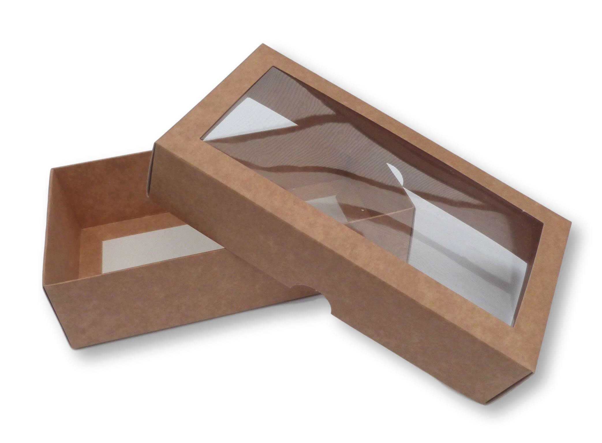 Pack of 10 8 X 4 Kraft Brown Gift Boxes With - Etsy UK