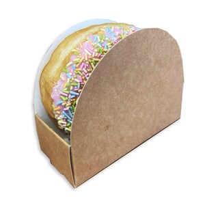 10 White Donut Holders, Sleeves, Donut Boxes, Party, Christening ...