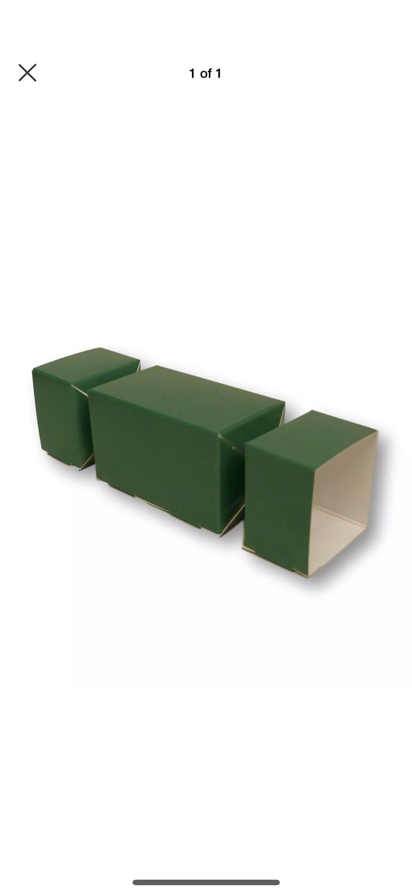 Pack of 5 Small Cracker Gift Boxes, Christmas Crackers, Chocolates ...