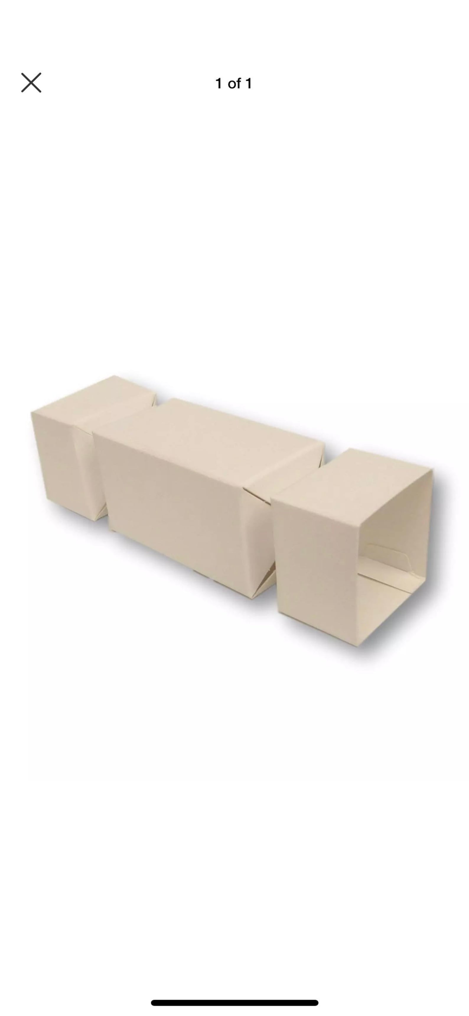 Pack of 5 Small Cracker Gift Boxes, Christmas Crackers, Chocolates ...