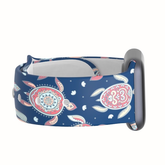 Sea Turtle Save Ocean Apple Watch Silicone Band Gift 38mm 40mm - Etsy