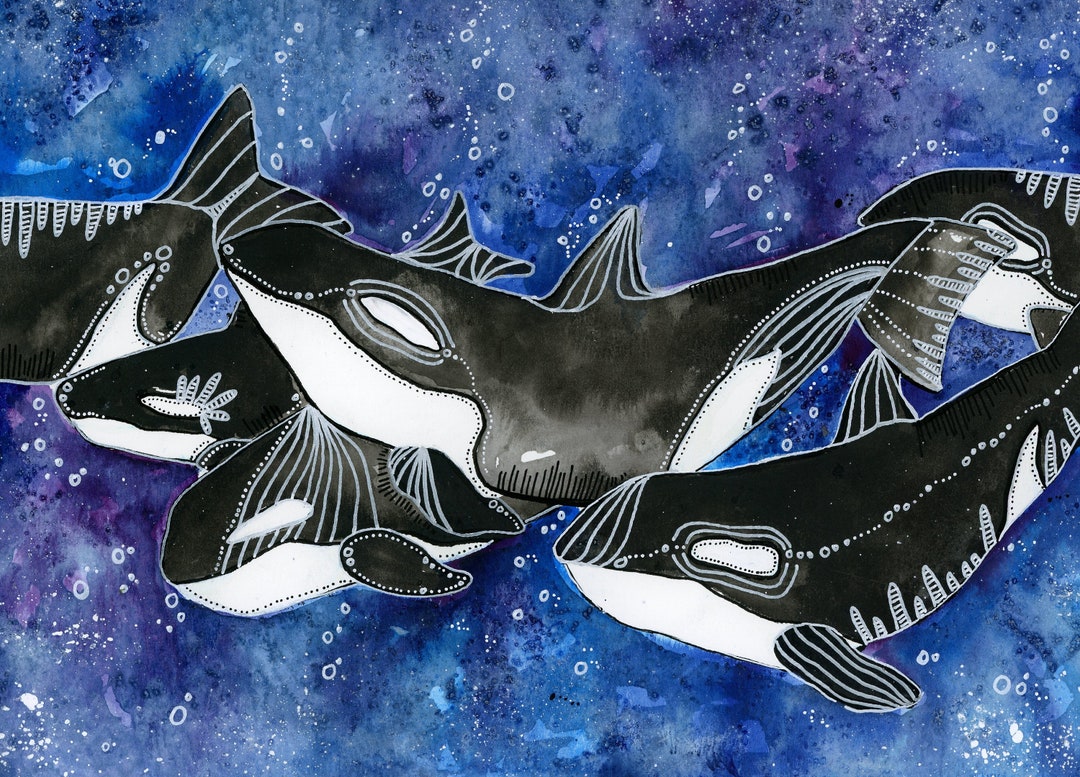 Orca Pod - Etsy