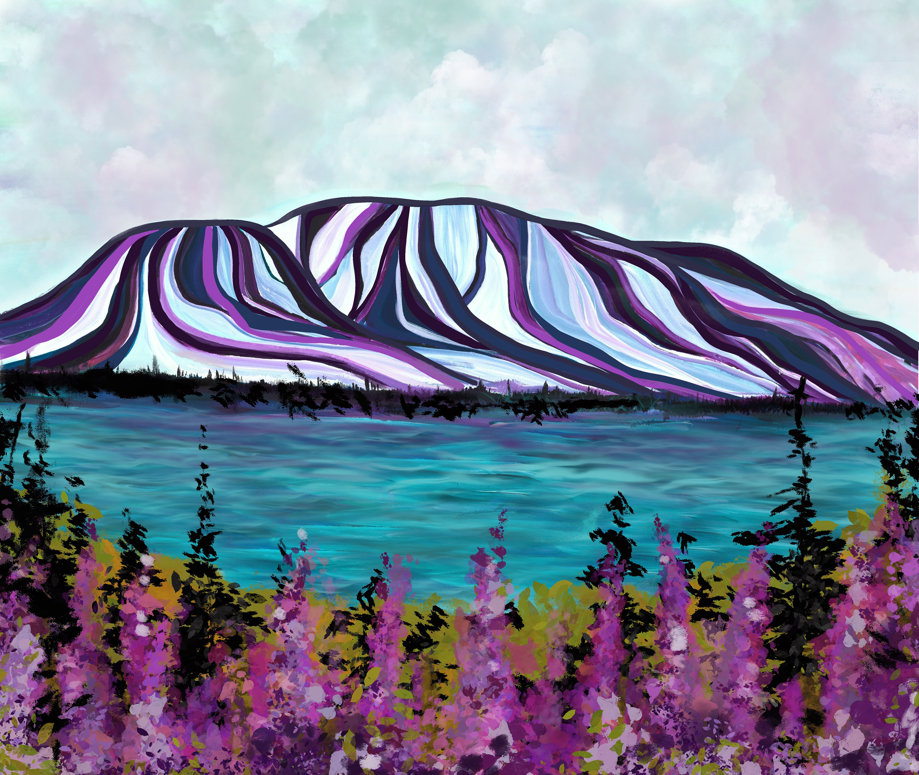 Alaska's Sleeping Lady - Etsy