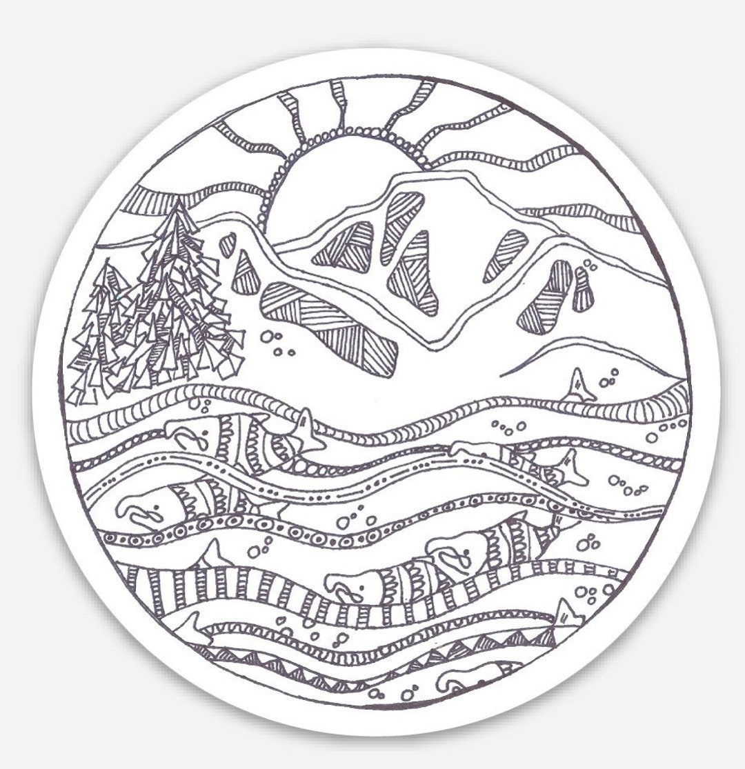 Great Outdoors Vinyl Decal - Etsy