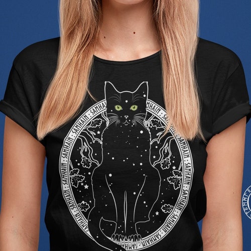 Yule Cat Christmas Card - Etsy