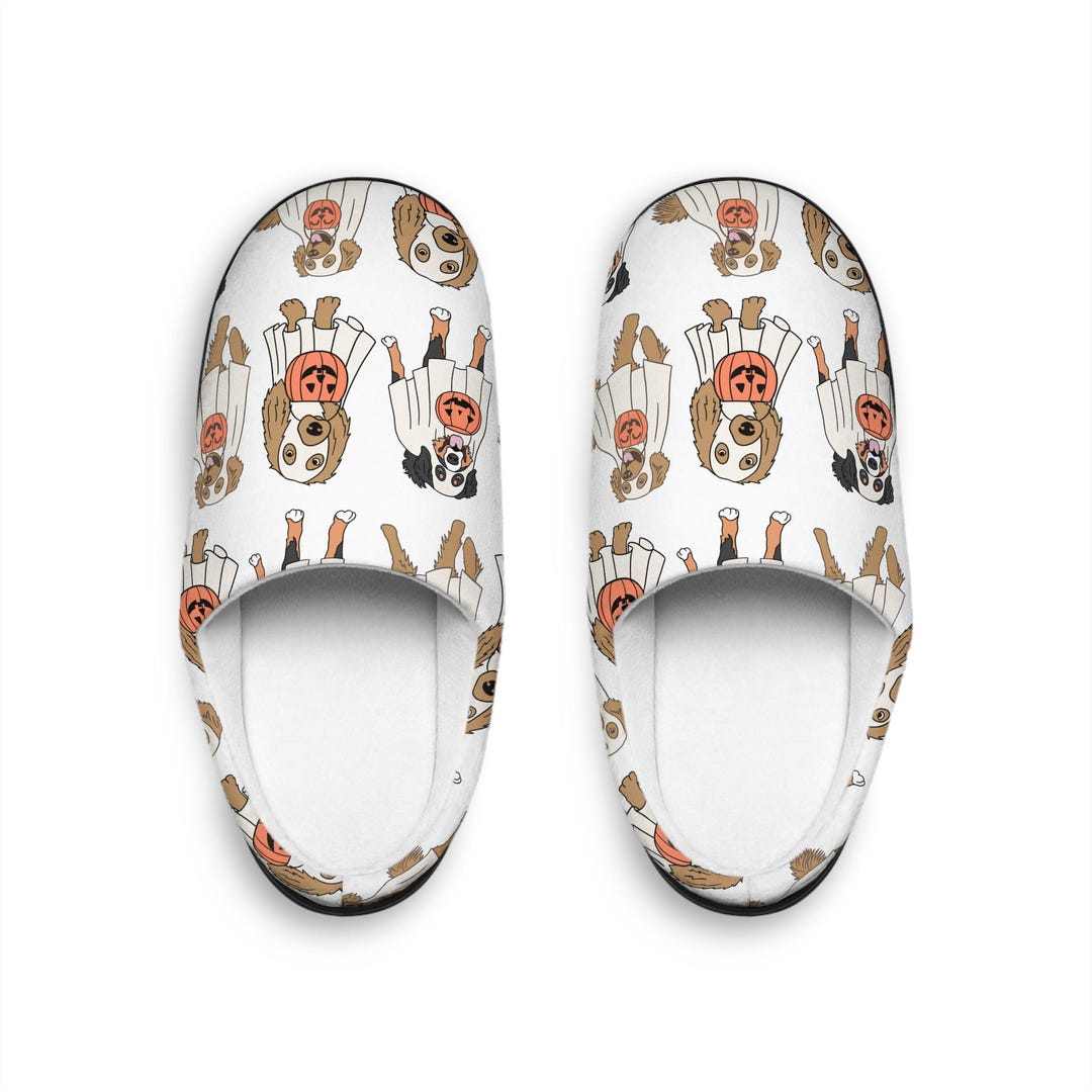 Dog Halloween Slippers, Weiner Dog Halloween Slippers, Cozy Dog ...