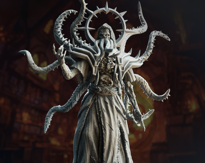 Eldritch Lich // Undead Flayer // Void Lord // Dnd Mini - Etsy