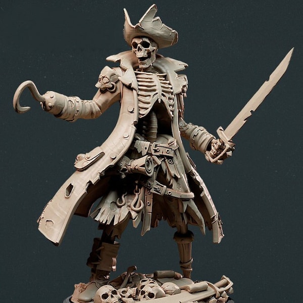 Skeleton Pirate Minis - Etsy
