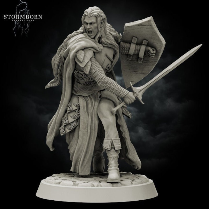 Elf Warrior Miniatures - Etsy
