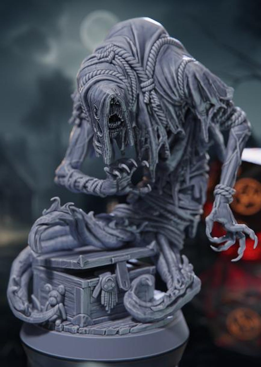 Boogeyman - Nightmare Lurker - Devourer - Stalker - Wraith - Dnd Mini ...