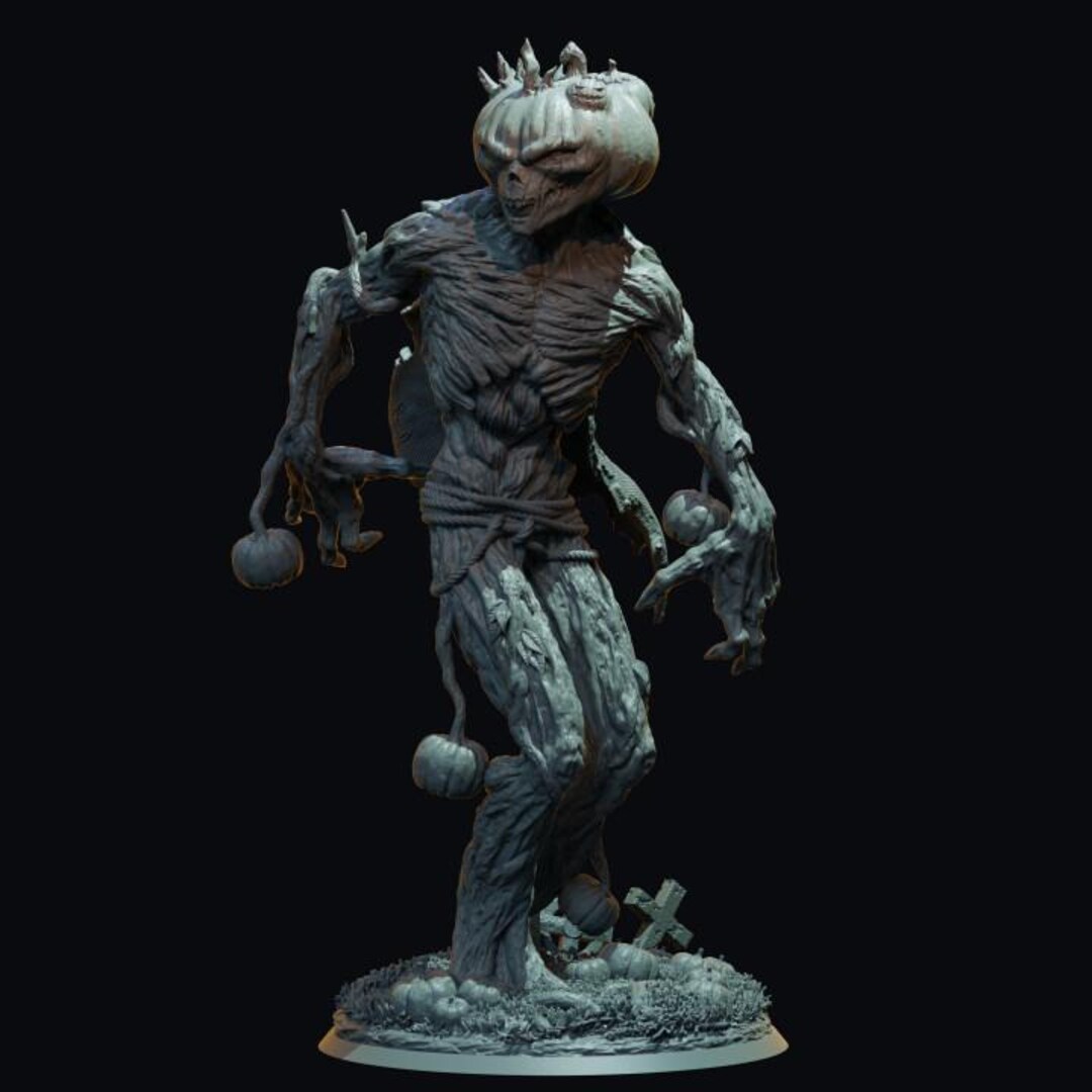 Pumpkin King // Pumpkin Patch Monster // Harvest Warrior // Haunted ...