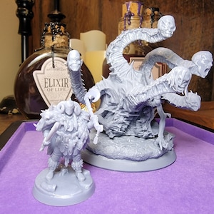 False Hydra Mini Dnd Miniature Hydra False Hydra Monster Mini 75mm Mini ...