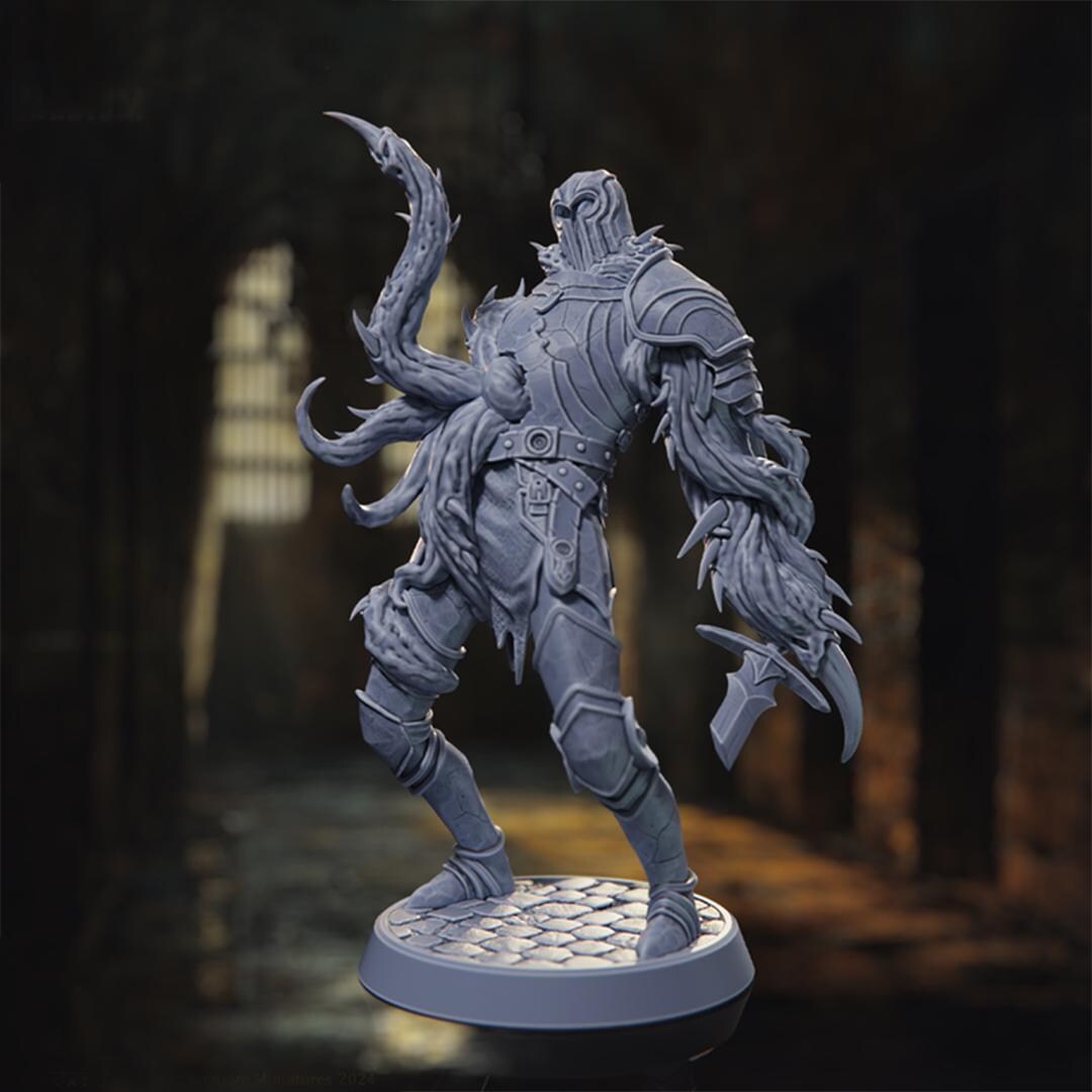 Dnd Corrupted Armor Mini - Living Armour - Animated Armor - Plant ...